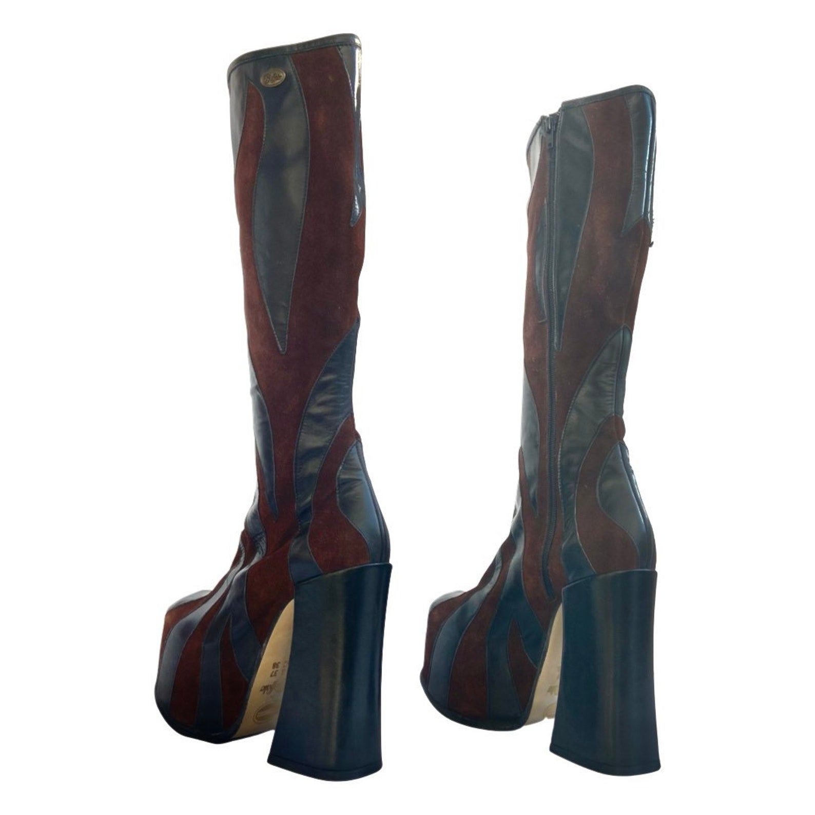 BUFFALO 90s Vintage Rare Mega Platform Boots - Etsy