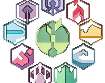 Horizon Zero Dawn Gaia Subroutine Icon Svg/png Pack - HZD GAIA Prime - Etsy