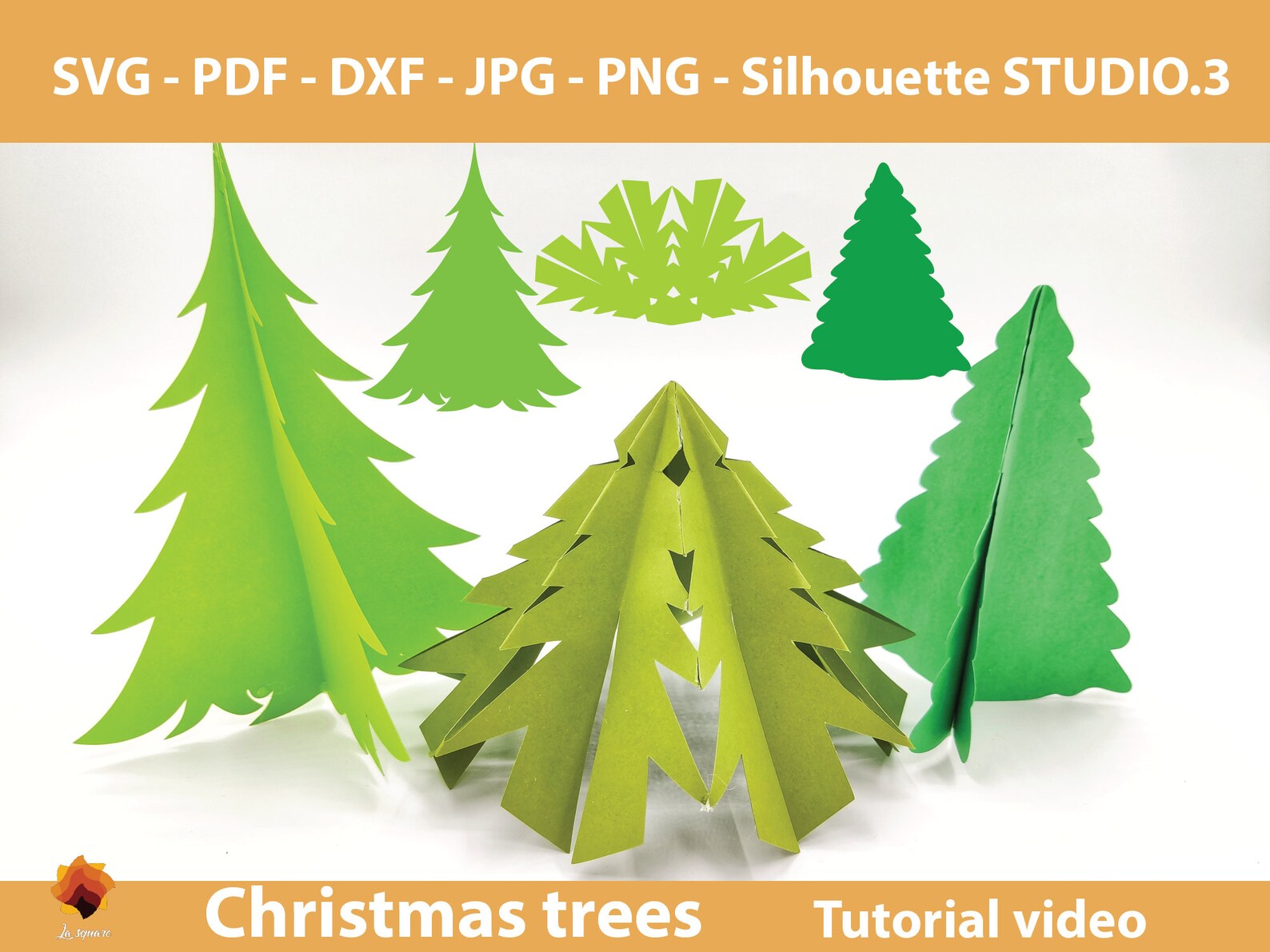 08 Papercraft Christmas Tree Templates Pine Forest Giant - Etsy