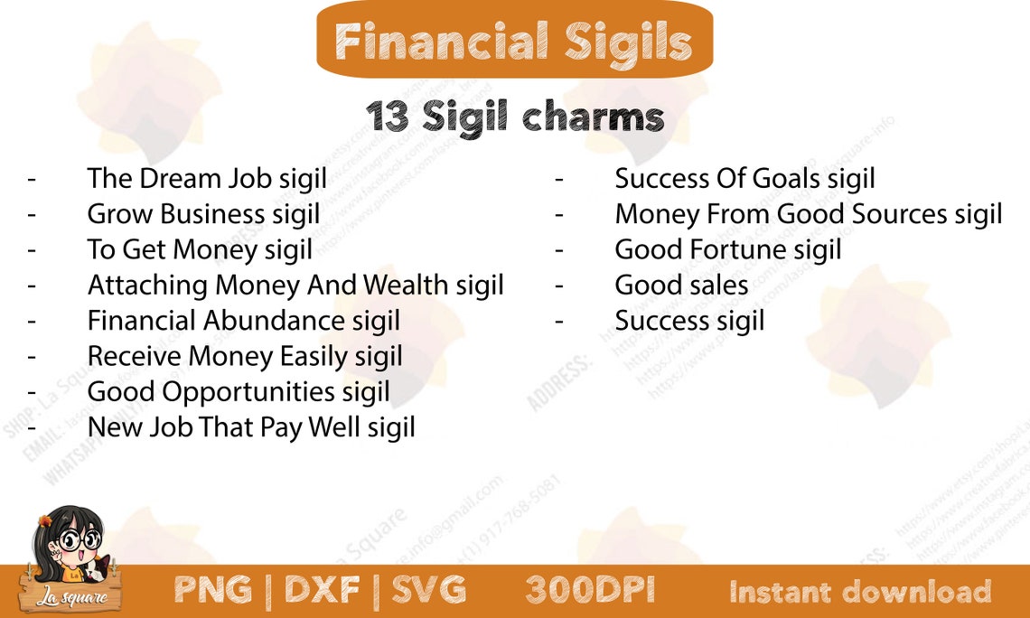 Sigil Spell Magic Financial Support Get Money New Job Grow - Etsy Sigil Spell Magic Financial Support Get Money New Job Grow - Etsy