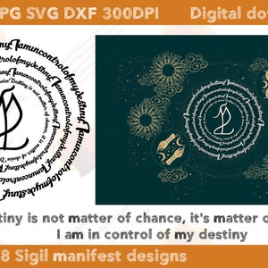 Sigil Magic: Blockage Removal, Luck & Happiness (digital SVG) - Etsy