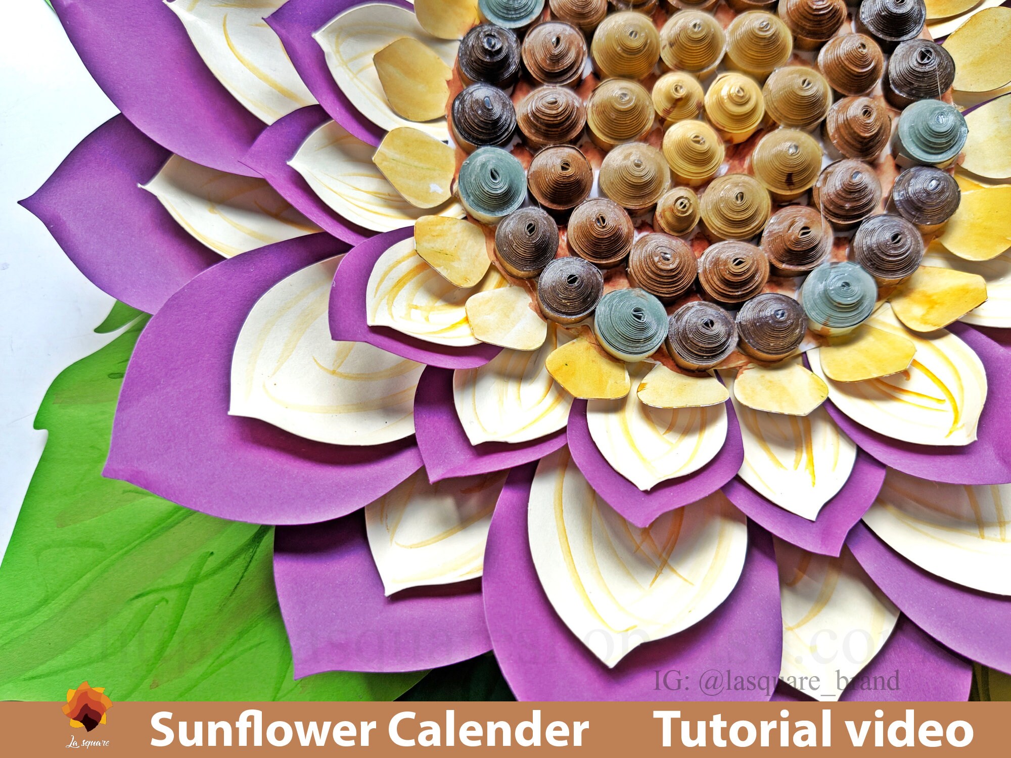 Standing Sunflower calendar 10in Giant Sunflower backdrop | Etsy