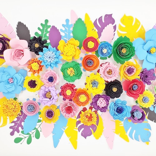 Rolled Rose Paper Flower SVG Digital File for Cricut & - Etsy