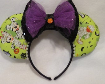 3 Pcs Halloween Headbans Set Orange Black Dots Spider Web - Etsy