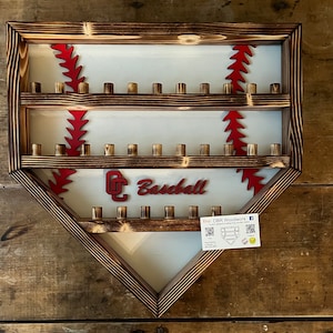 Baseball Homeplate 28 Ring Display Case Holder - Etsy