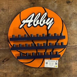 Basketball 25 Ring Display Case Holder 16” - Etsy