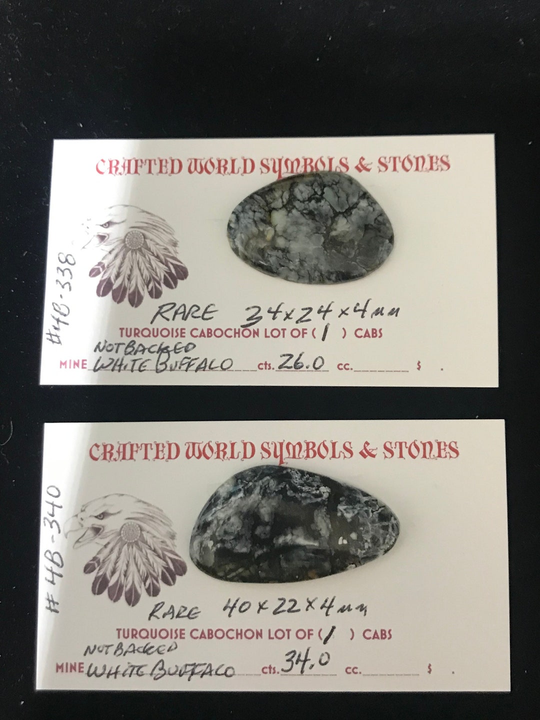 WHITE BUFFALO Rare Molted Colors Free Form Cabochons Choice of One ...