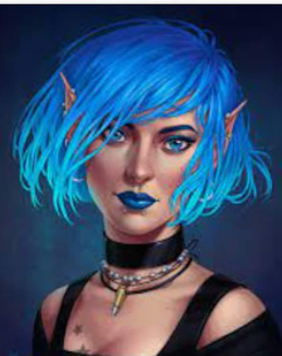 Female Moon Elf Companion Direct Binding - Etsy