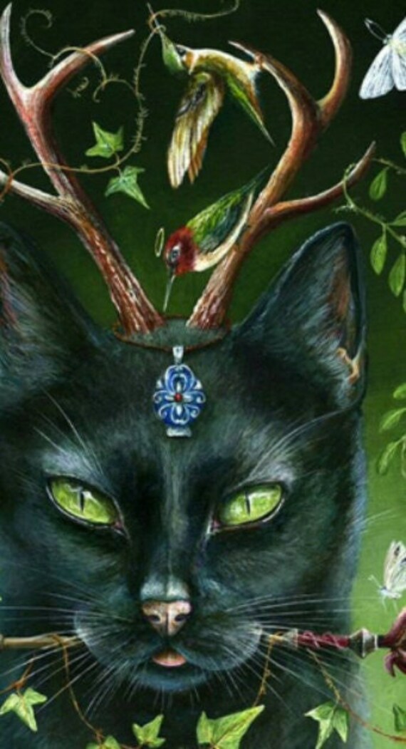 Beautiful Female Cat Spiritual Familiar / Remote Binding - Etsy