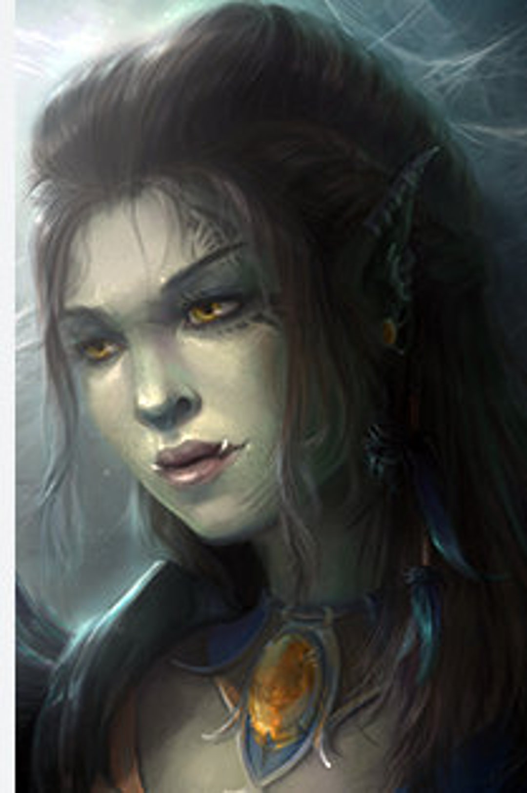 Female Orc Spirit Companion - Etsy