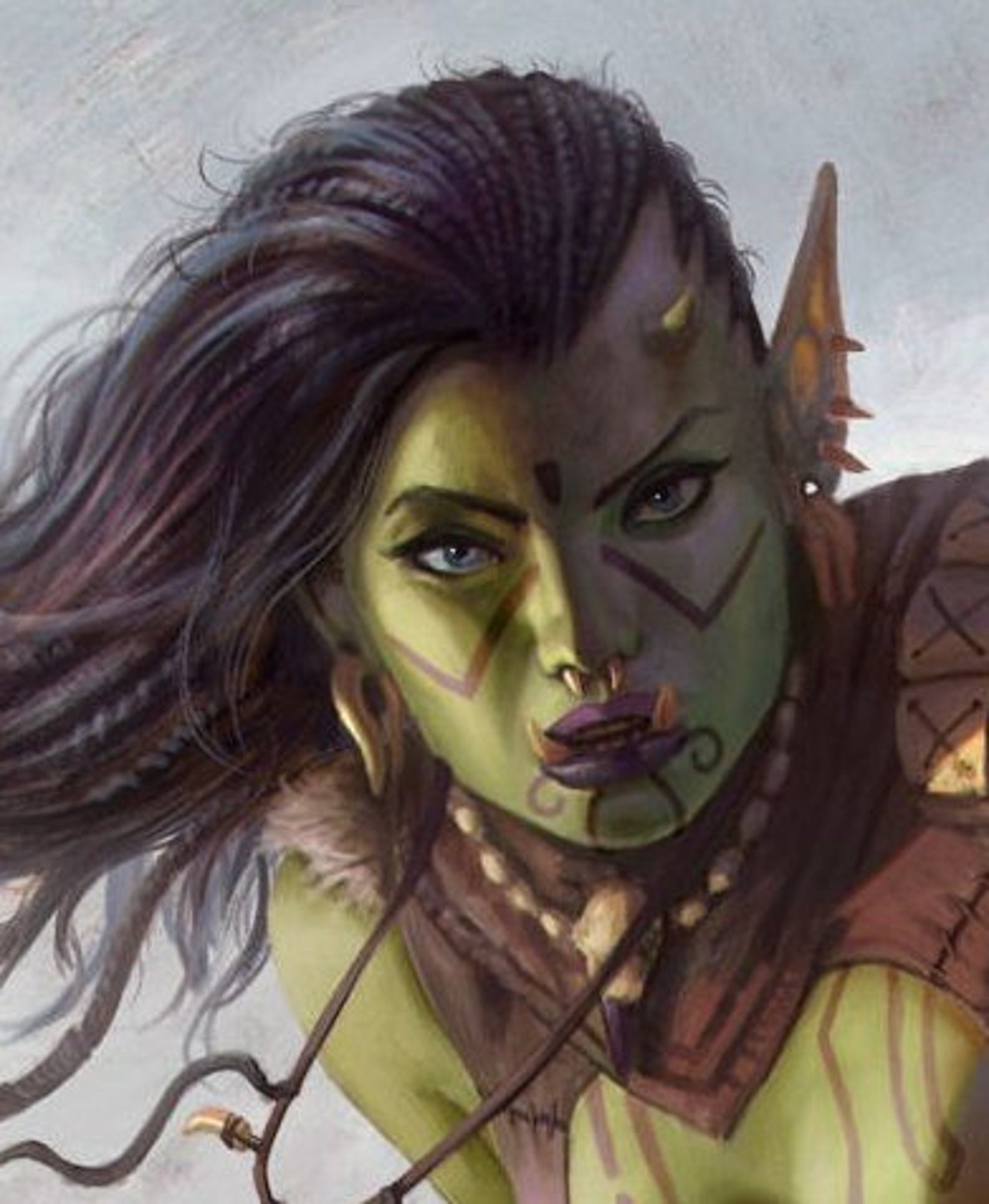 Female Orc Spirit Companion - Etsy