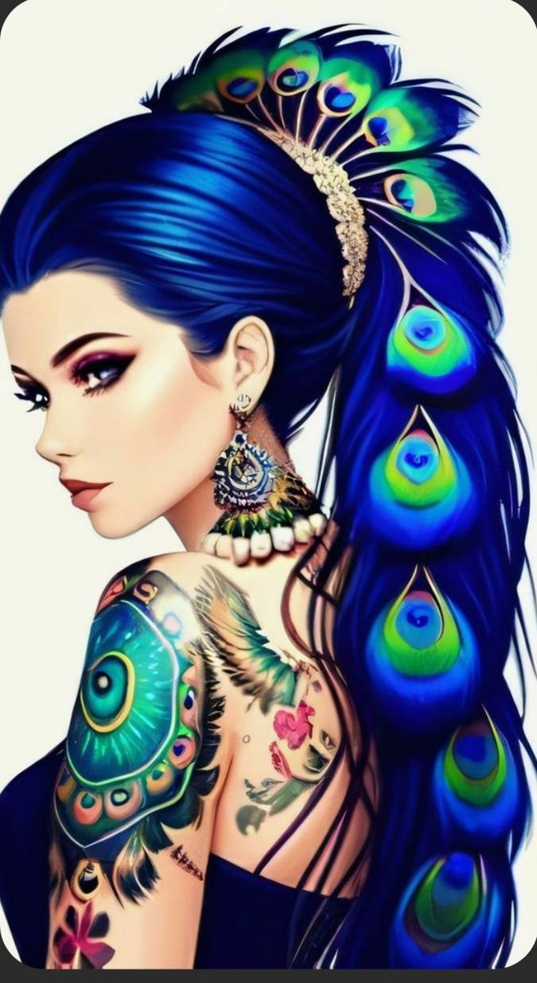 Astral Peacock Fairy/ Fae/faery Direct Binding Spiritual Guidance ...