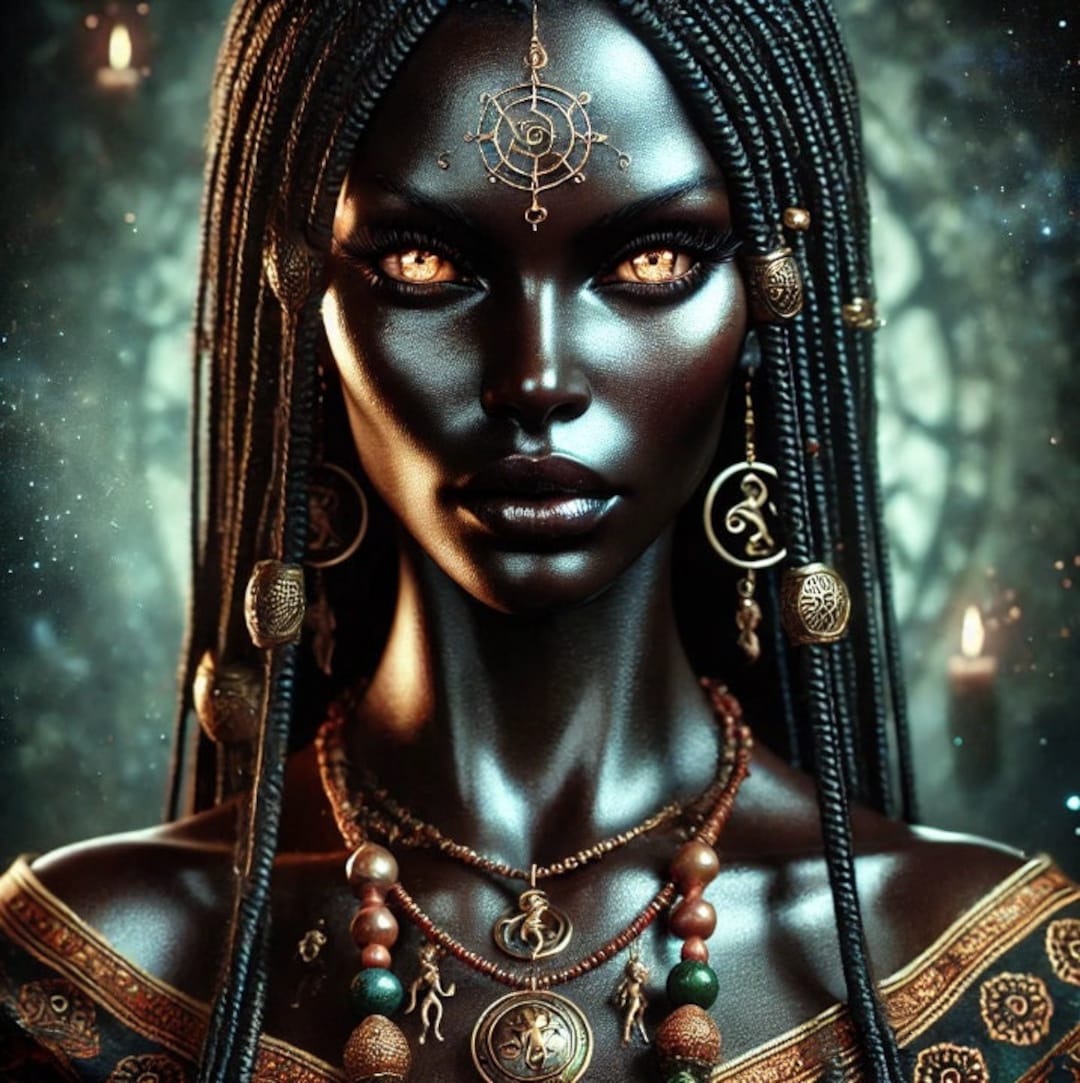 African Female Djinn Spirit Companion Remote Binding-distant Binding - Etsy