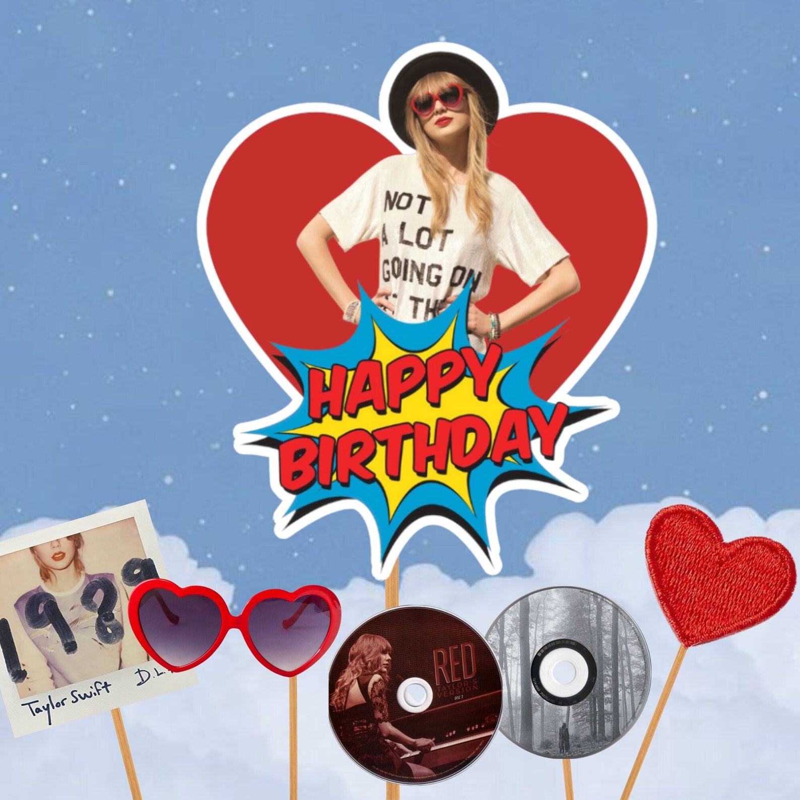 Taylor Swift Cake Topper Taylor Swift Party Decorations - Etsy Taylor Swift Cake Topper Taylor Swift Party Decorations - Etsy