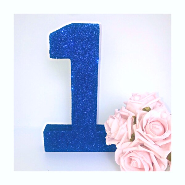 Glitter Table Number - Etsy UK