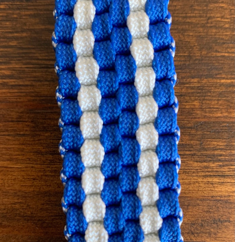 4-string Royal Blue & White Brick Keychain Phi Beta Sigma Zeta Phi Beta ...