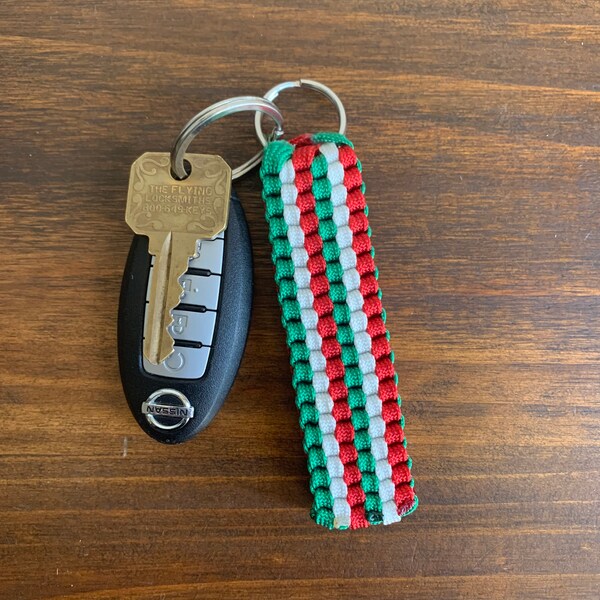 Mexican Flag Keychain - Etsy