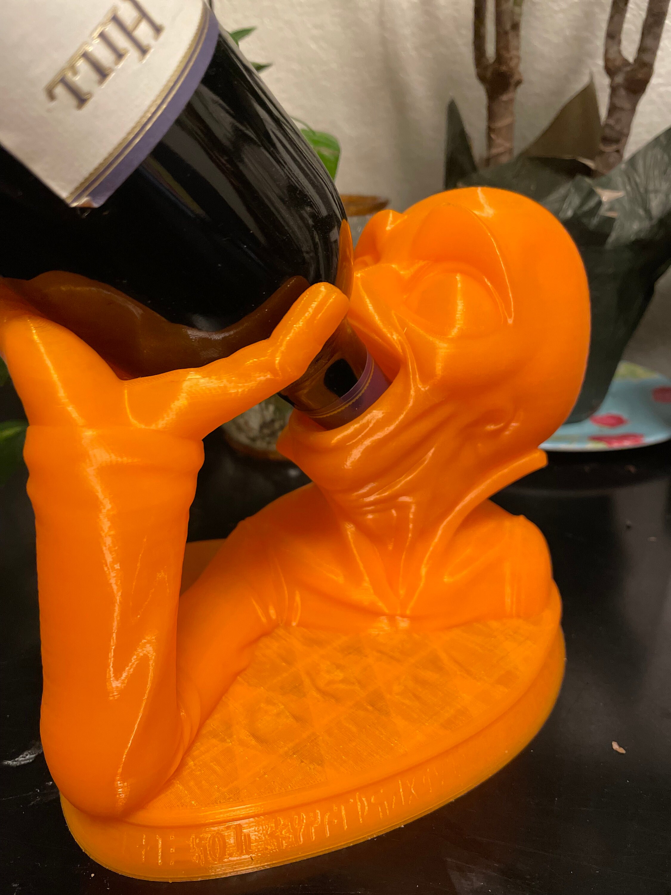 Get Your Hands on an Unpainted Alien Wine Holder - Etsy