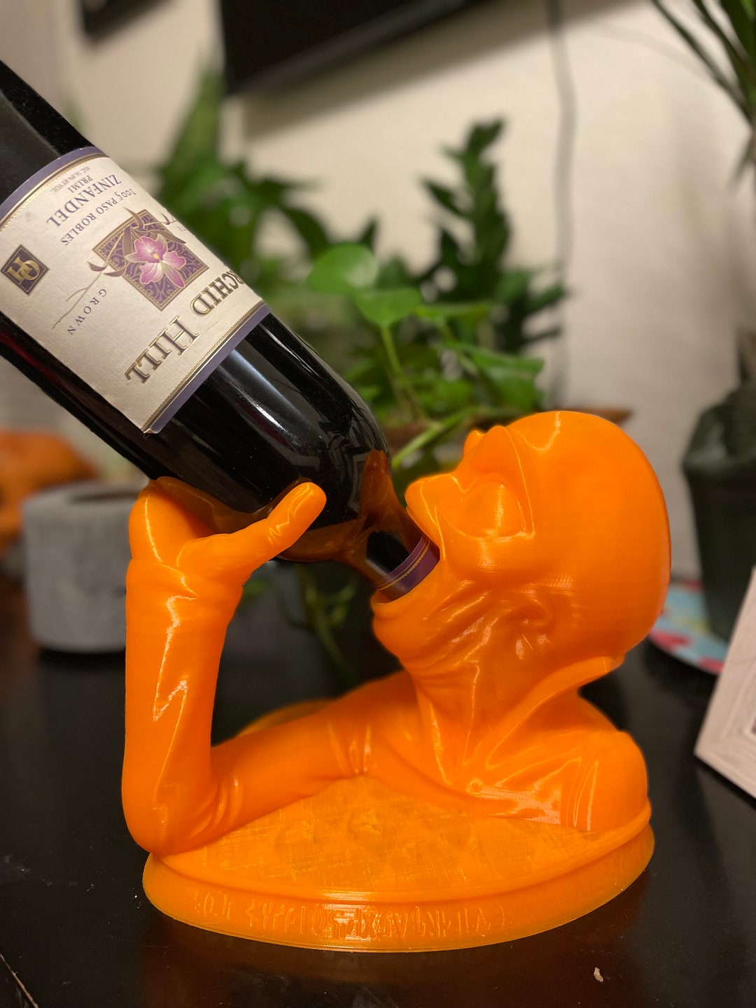 Get Your Hands on an Unpainted Alien Wine Holder - Etsy