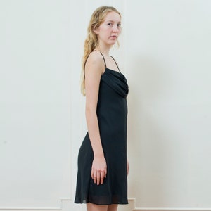 Minimalist Black Dress Minimal Mini Dress Little Black - Etsy