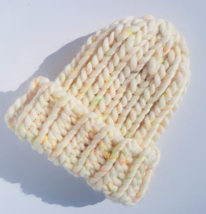 Beginner Friendly Knitting Pattern: Chunky Ribbed Hat Knitting Pattern ...