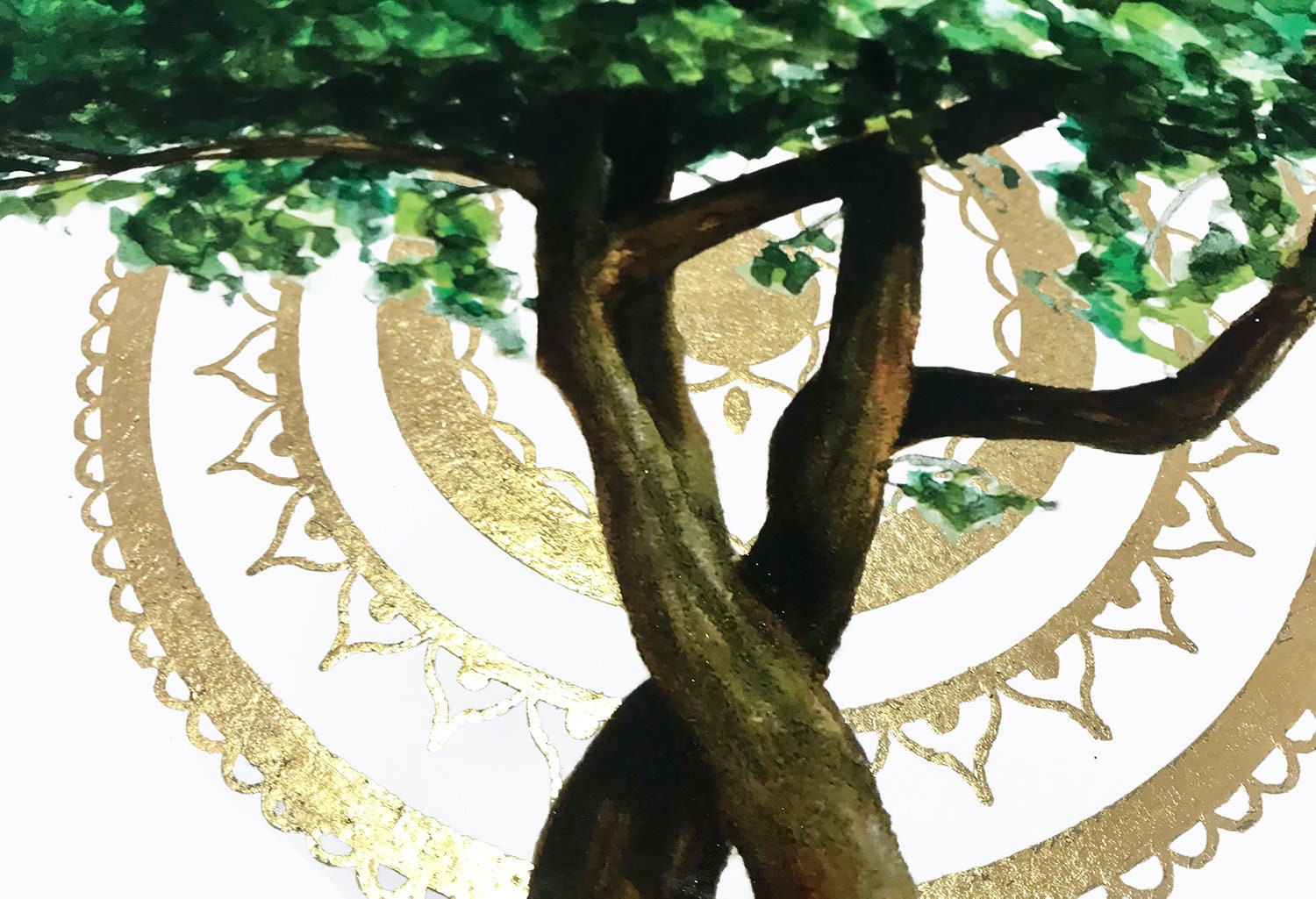 Jewish Home Blessing "tree of Life" | Judaica Wall Art Print ...