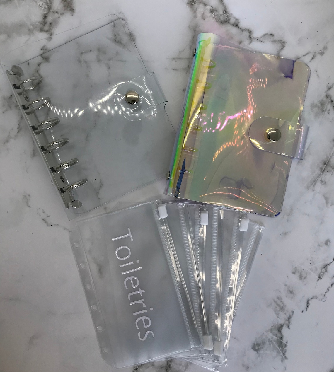 A7 Binder With 6 Zipper Pouches - Etsy