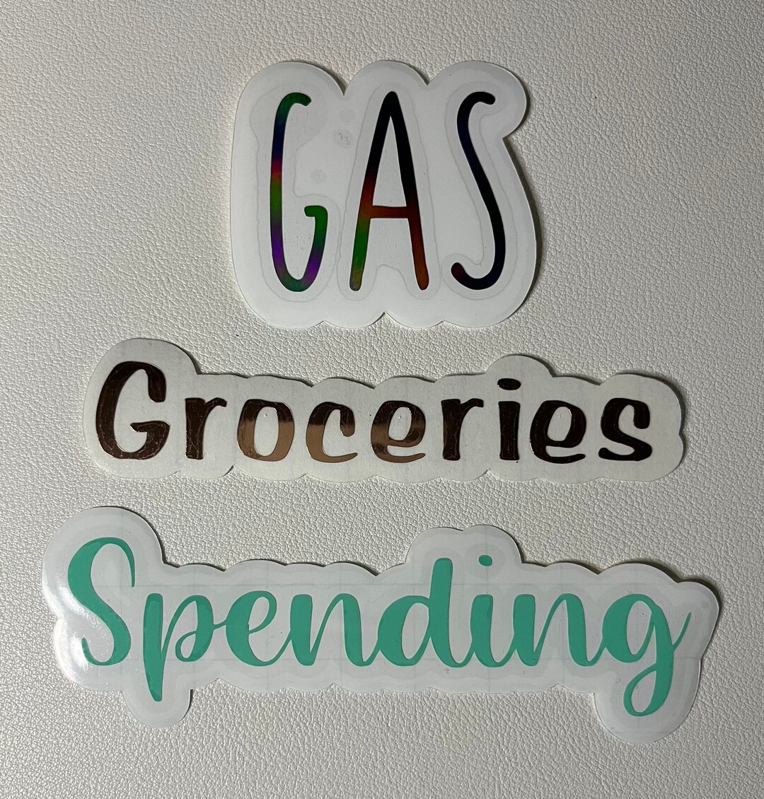 Vinyl Decals for Cash Envelopes - Etsy