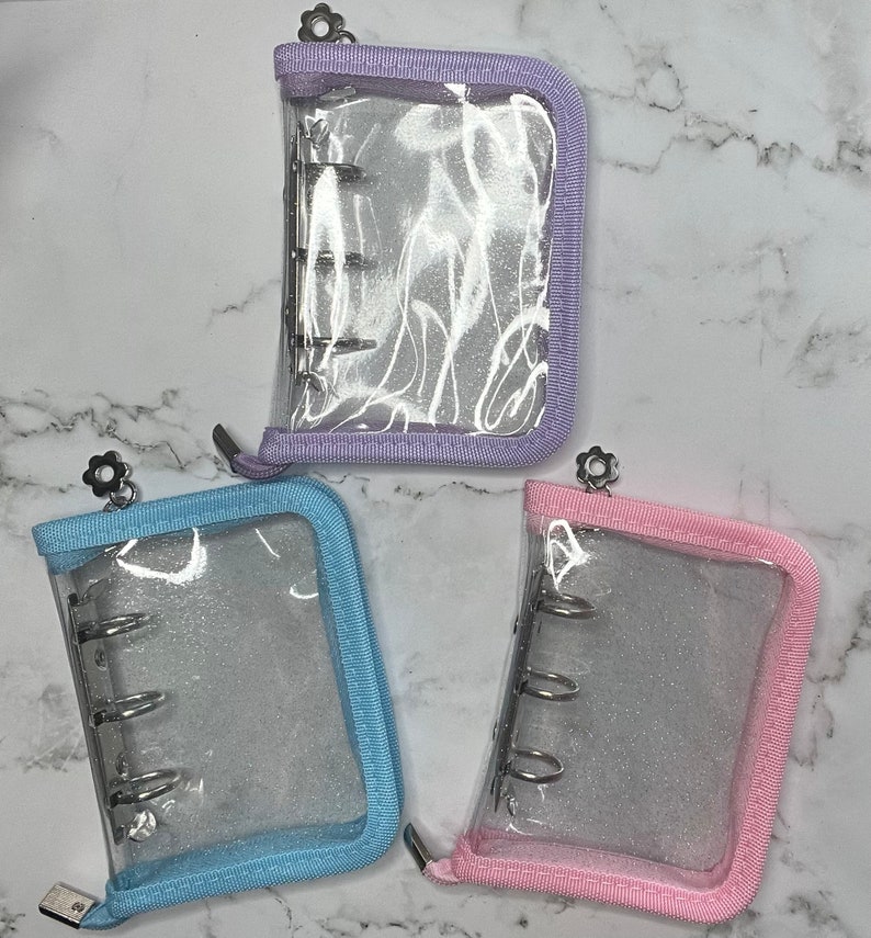 Mini A8 Zipper Binder With 5 Envelopes - Etsy