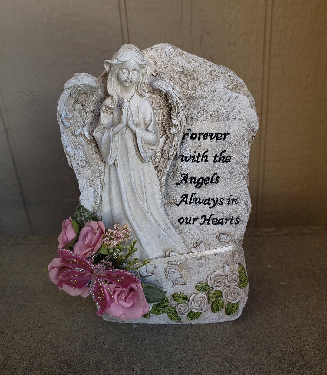 Praying Angel Resin Tribute - Etsy