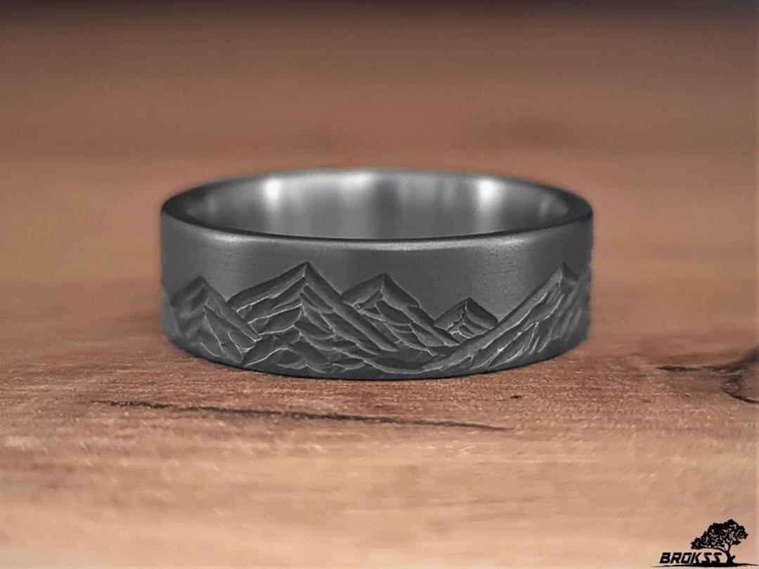 Mountain Range Ring, Nature Motivation Inspirational Jewellery ...