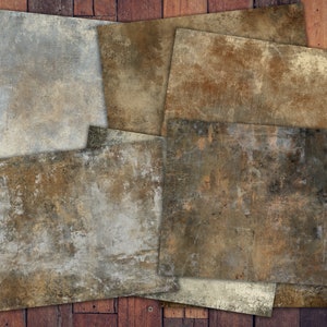 Sideways Digital Paper Pack -- Printable Papers -- Collage Paper ...