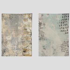 Patchwork Digital Paper Pack -- Printable Papers -- Collage Paper ...