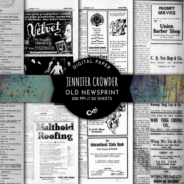 Zeitungspapier - Etsy.de