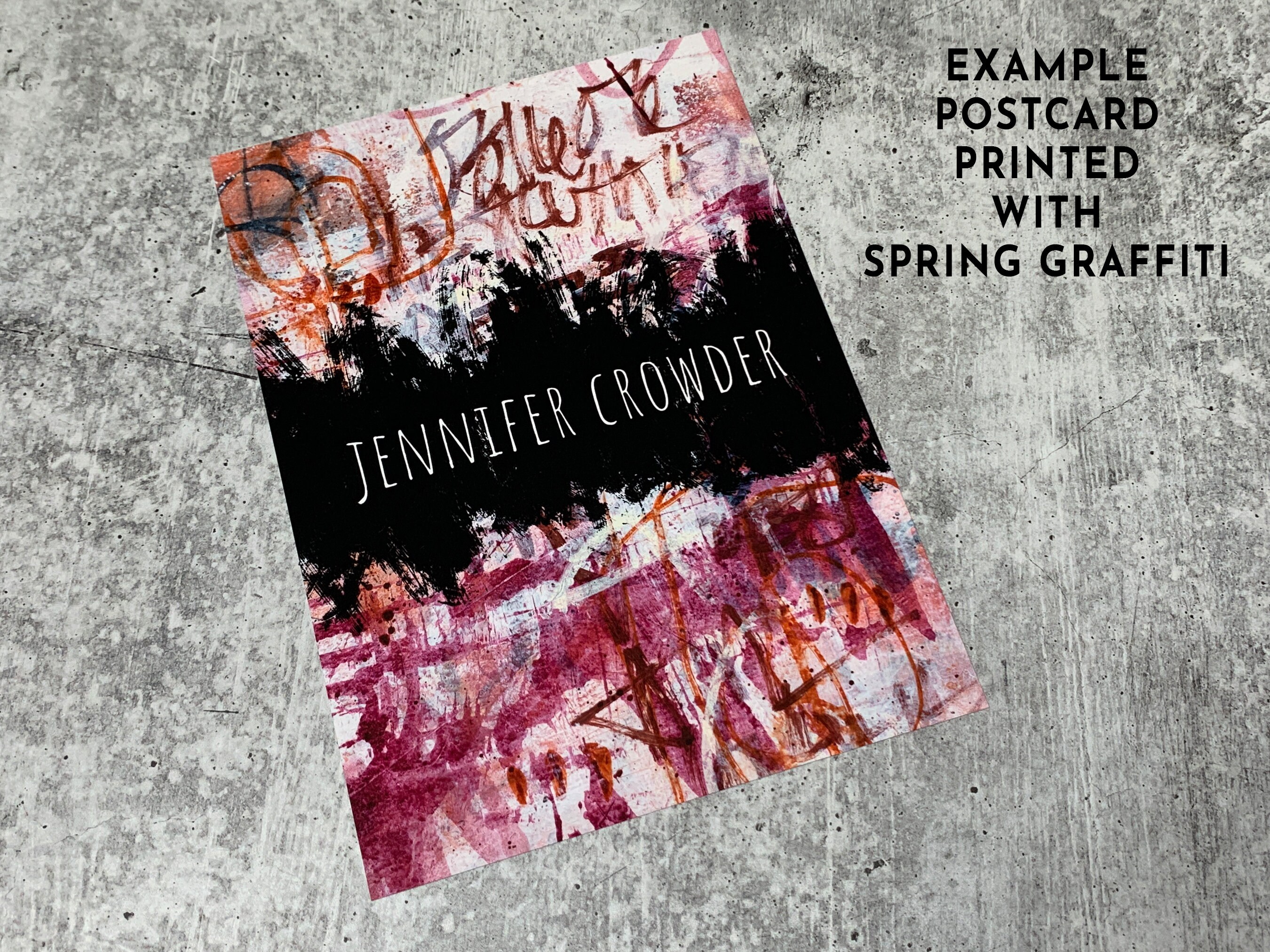 Spring Graffiti 8.5 X 11 Digital Paper Pack - Etsy