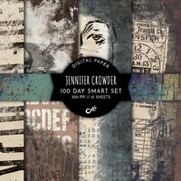 Letters and Numbers Digital Paper Pack, Collage Paper, Grunge Digital ...