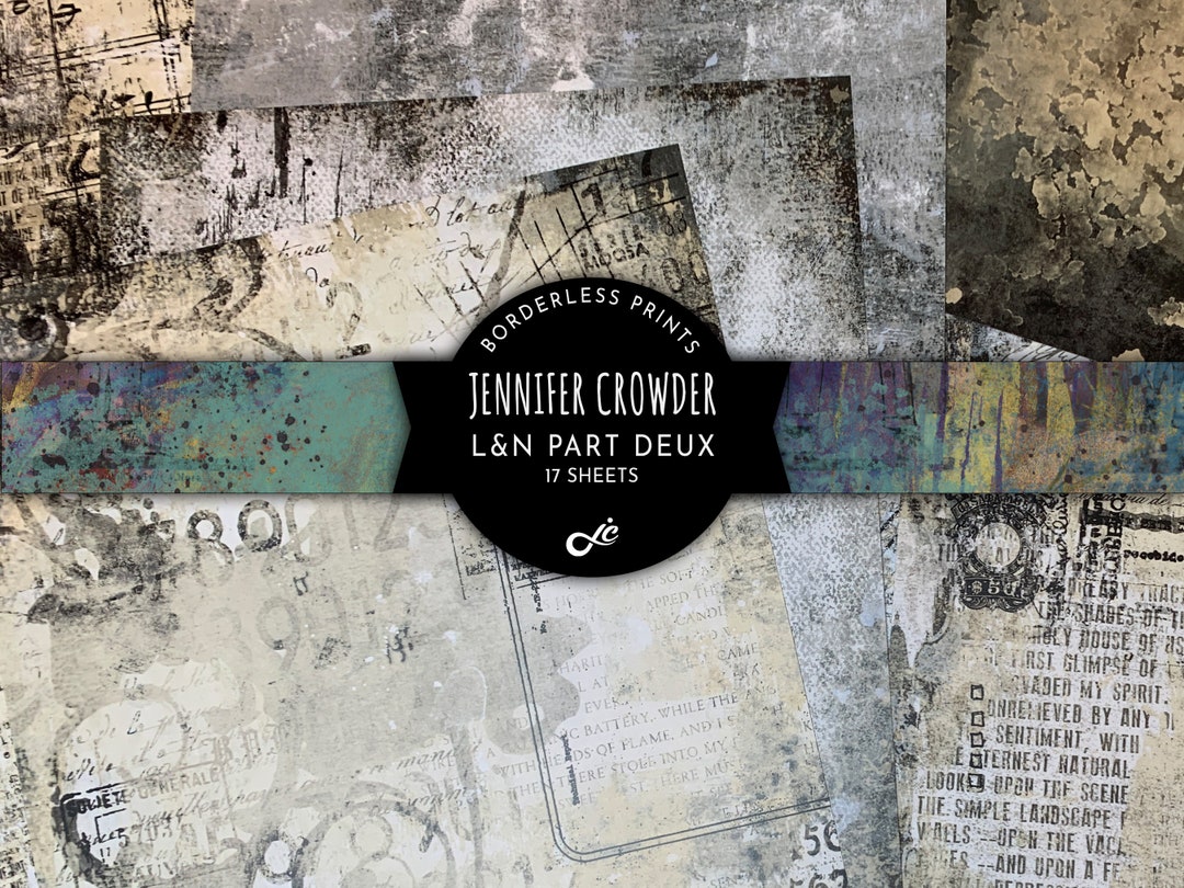 Letters & Numbers Part Deux 8.5 X 11 Inch Borderless Prints -- Collage ...