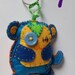 Monsters Handmade Hand Stitched Key Chain Monster Small Pouch - Etsy