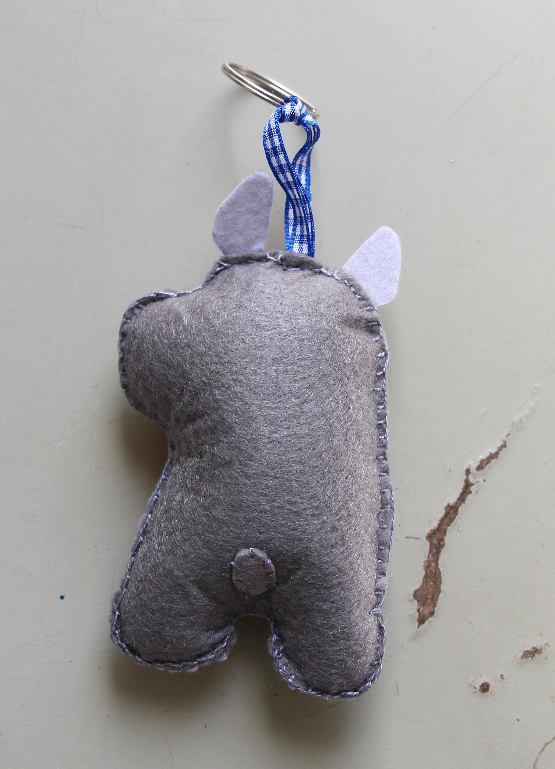 Hippopotamus Keychain Key Ring Hippo Handmade Wild Hippo Gift - Etsy