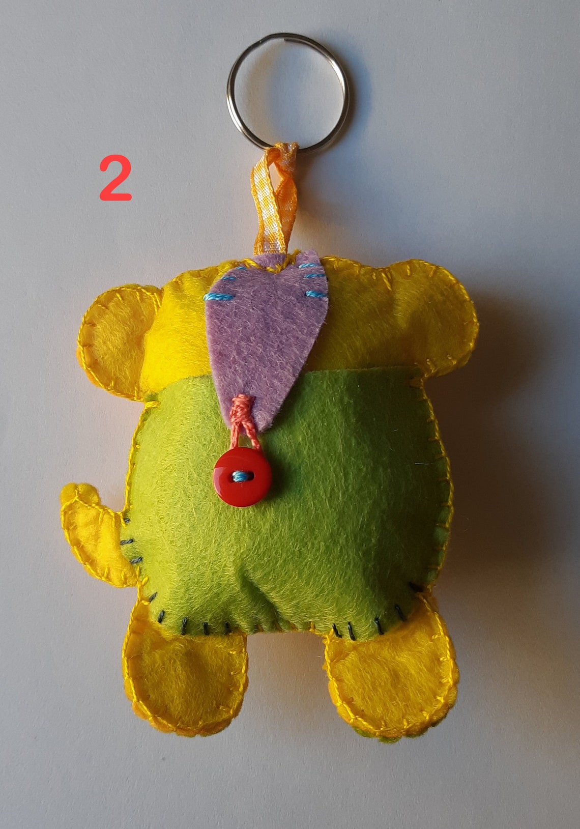 Monsters Handmade Hand stitched key chain Monster small pouch | Etsy