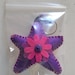 Star Keychain Key Ring Stars Handmade Hand Sewn Star Bag Charm - Etsy
