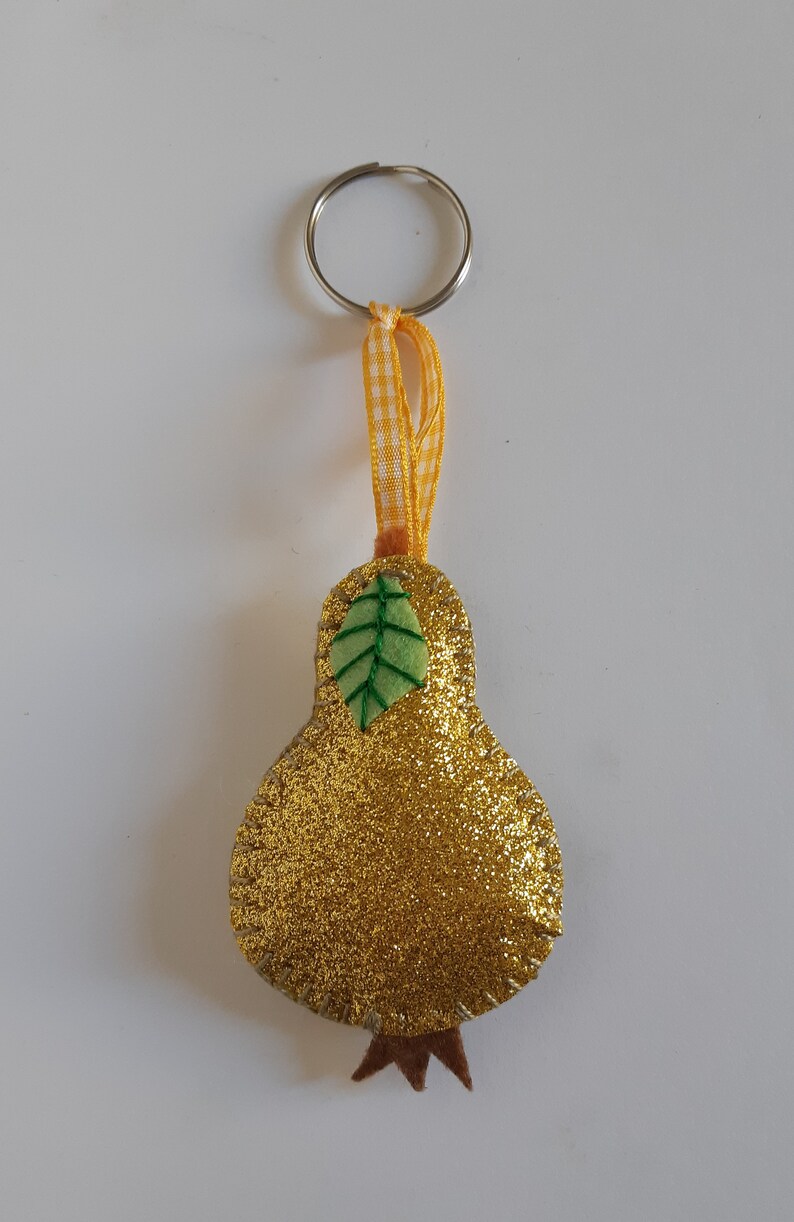 Veg Key Chain Key Ring Handmade Fruit Apple Banana Pear Lemon - Etsy