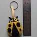 Ladybird Keychain Key Ring Ladybug Handmade Gift Idea Felt Key - Etsy