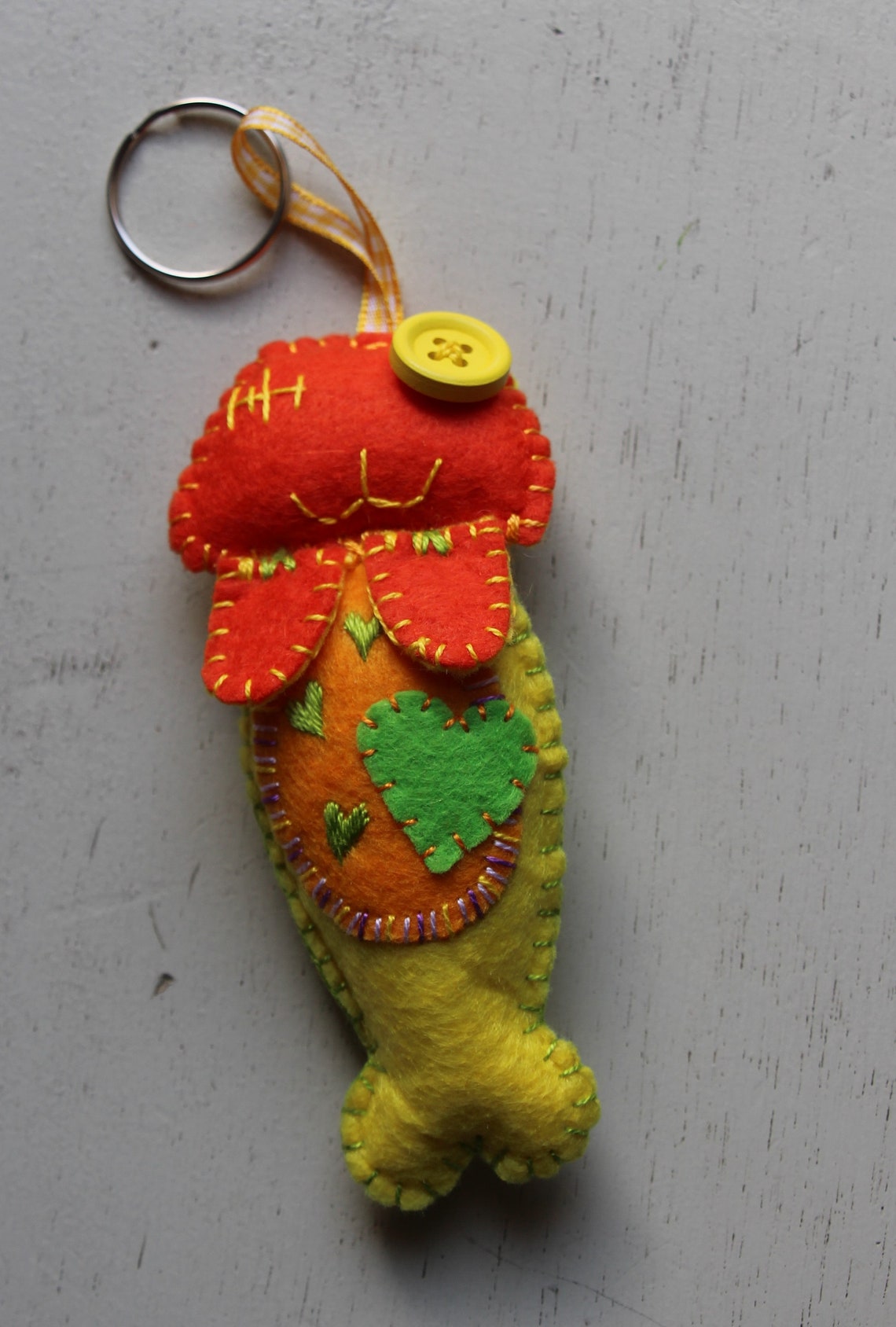 Seal Keychain Key Ring Seal Sea Animal Gift Idea Felt Key - Etsy