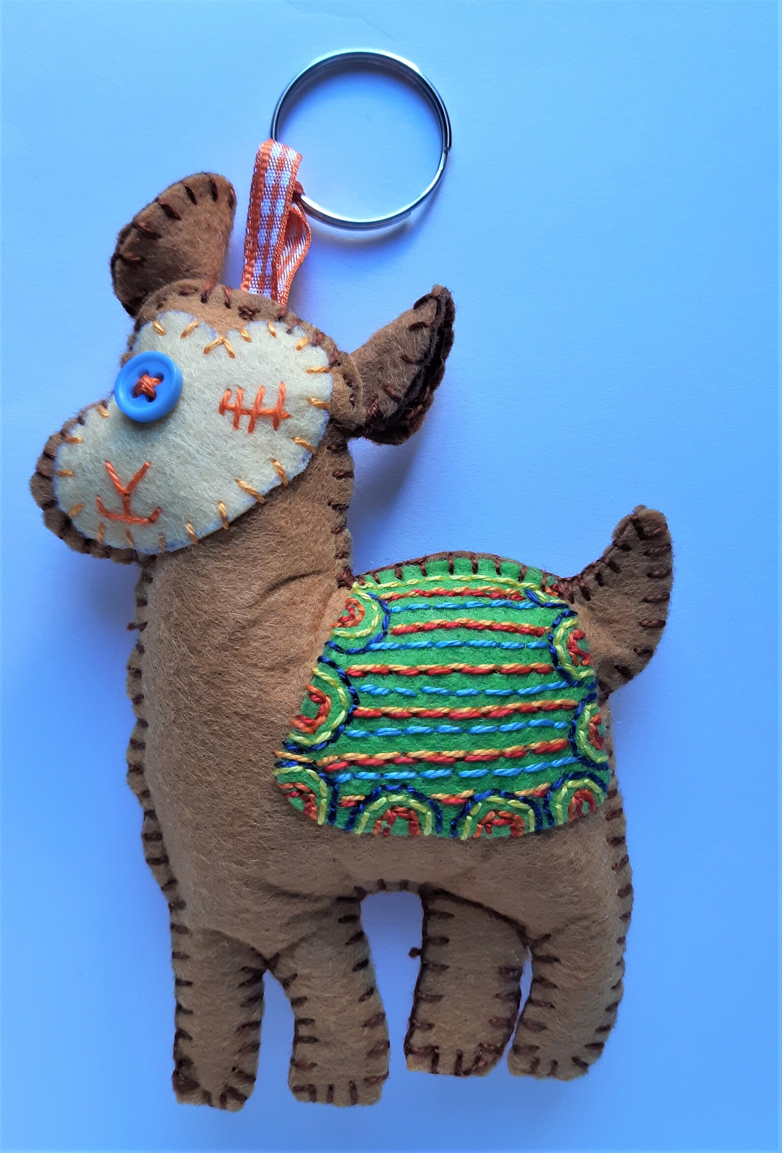 Llama Keychain Key Ring Alpaca Mountain Animal Handmade Gift - Etsy