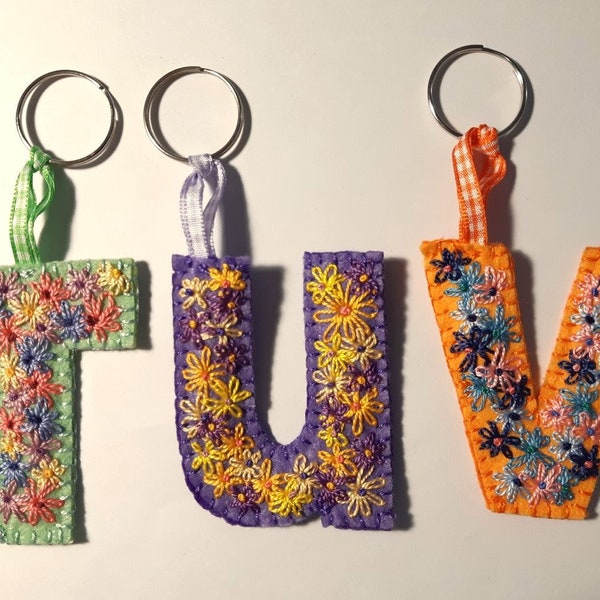 Felt Key Chain - Etsy