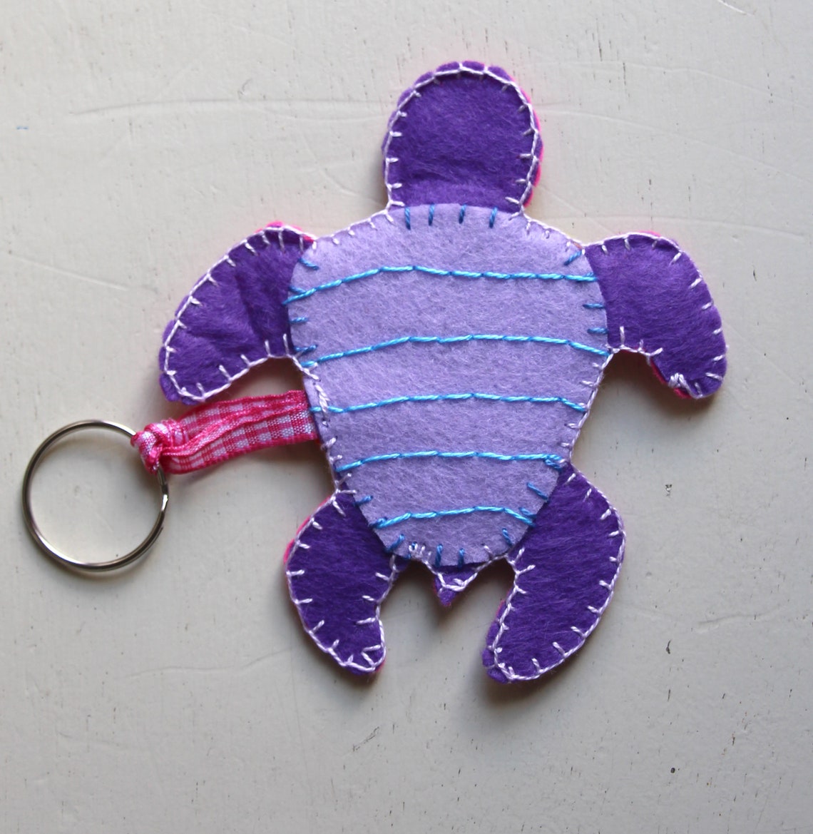 Sea Turtle Keychain Key ring tortoise handmade Bag charm Gift | Etsy