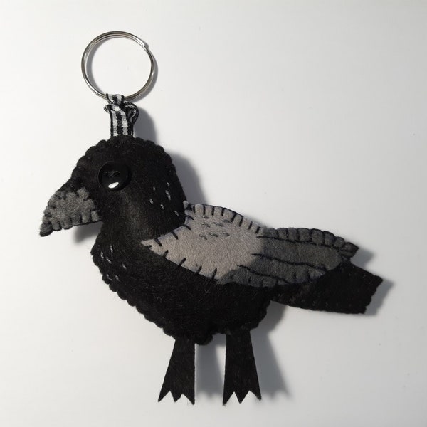 Crow Charm - Etsy
