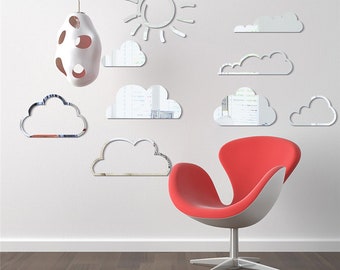 Mirror wall sticker | Etsy