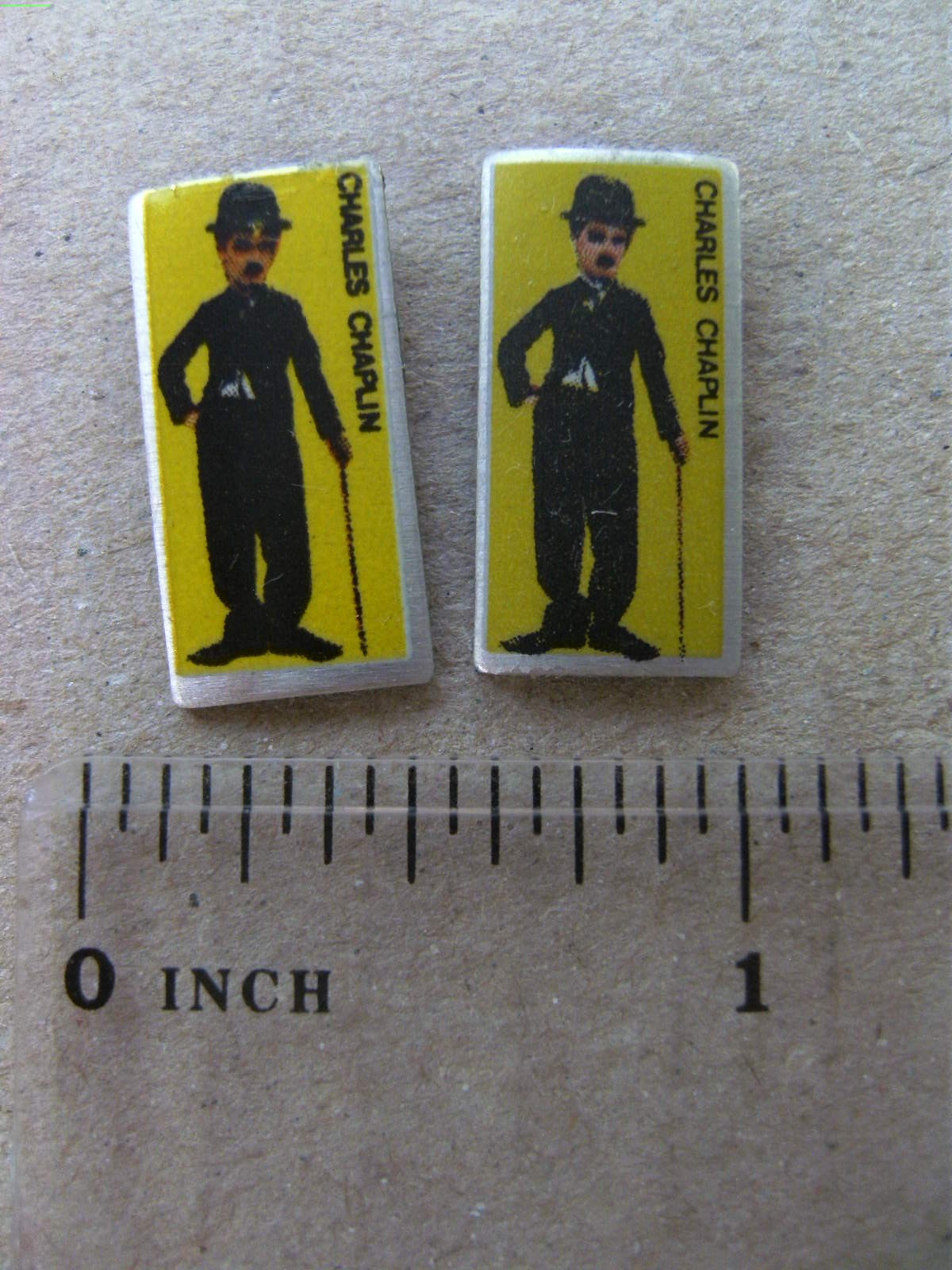Charlie Chaplin Vintage Pin Badges Lot of 2 - Etsy